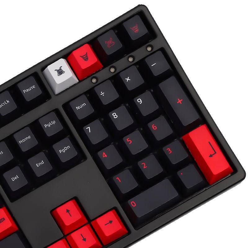 Bushido Keycap 61/68/84/87/104/108 Keys keycap Layout Cherry Profile ...