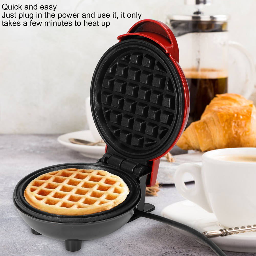 (99 Stock Ready)Mini Electric Waffles Maker Egg Cake Oven Breakfast ...