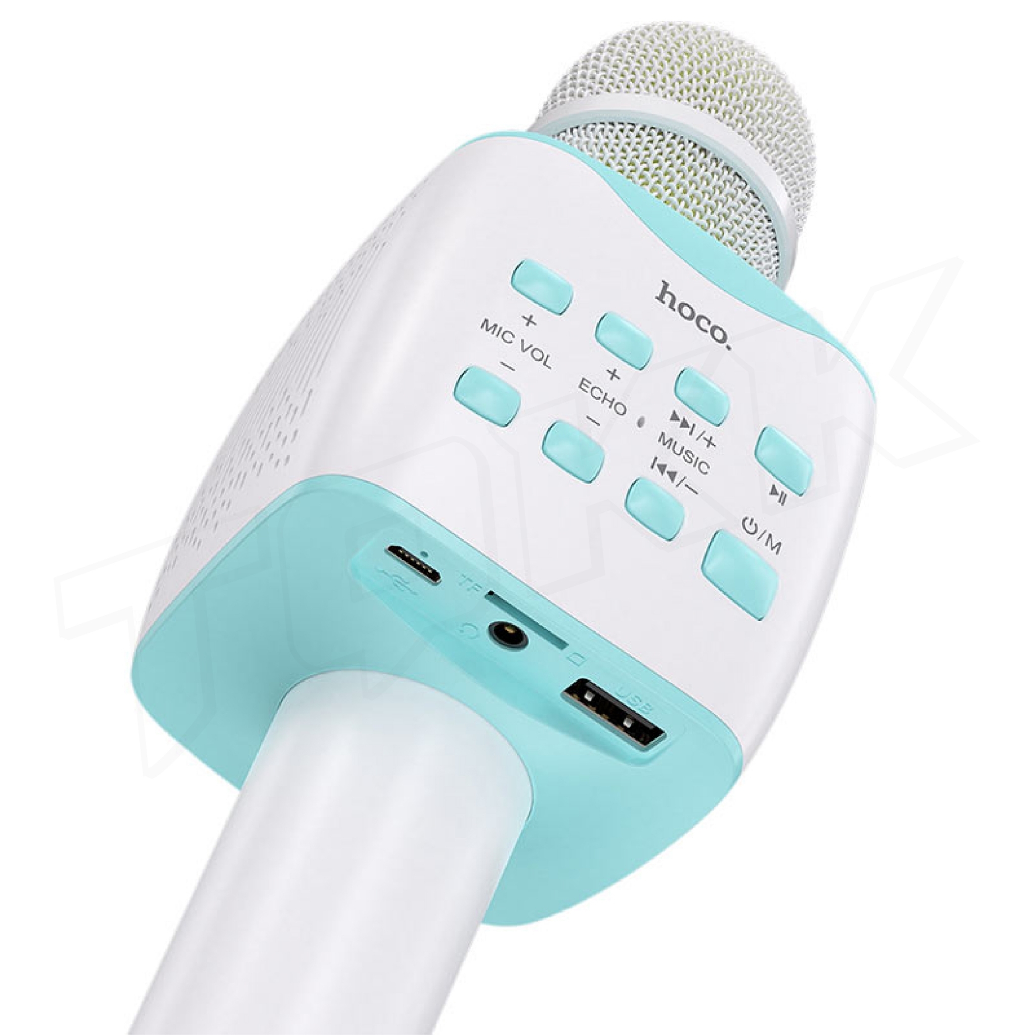 hoco BK5 ไมโครโฟน Cantando Karaoke Microphone BT 5.0 ใส่ SD CARD / แฟลชไดร์ฟ ได้ ไมค์ลอย มีแบตใน ...