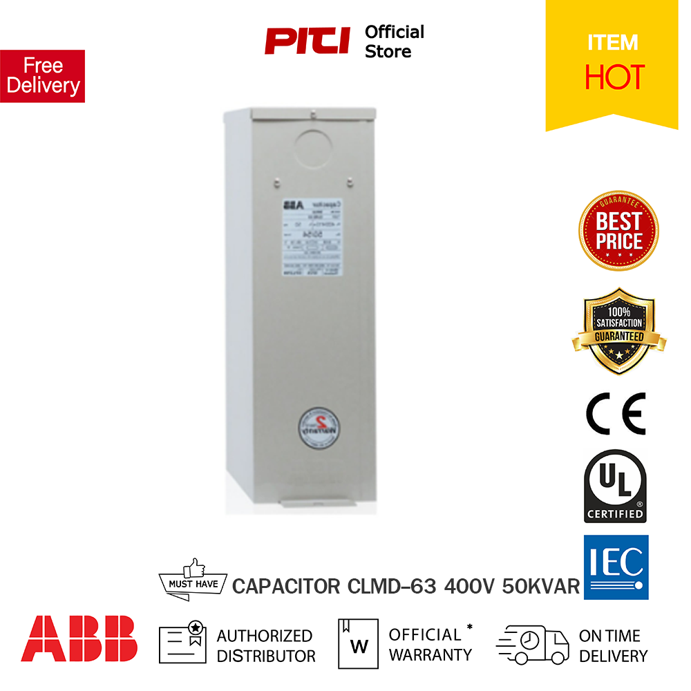 ABB คาปาซิเตอร์ CAPACITOR CLMD-63 400V 50KVAR ABB ต้องที่ PITIGROUP ...