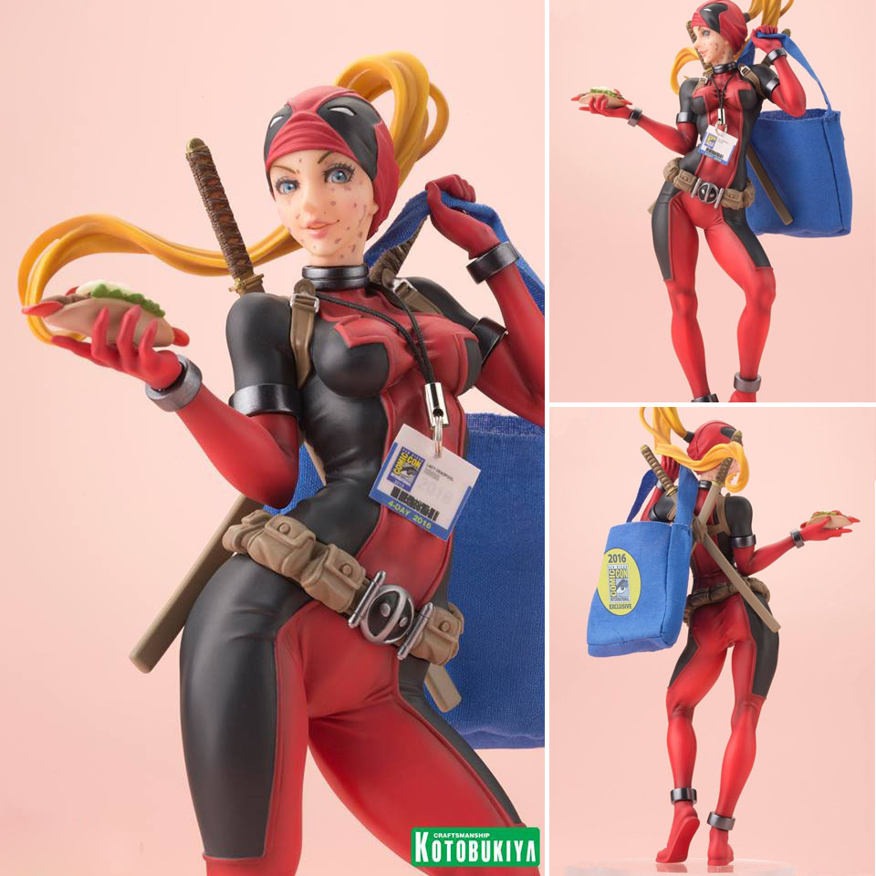 Model โมเดล Figure ฟิกเกอร์ Lady Deadpool เลดี้ เดดพูล Wanda Wilson แวน ...