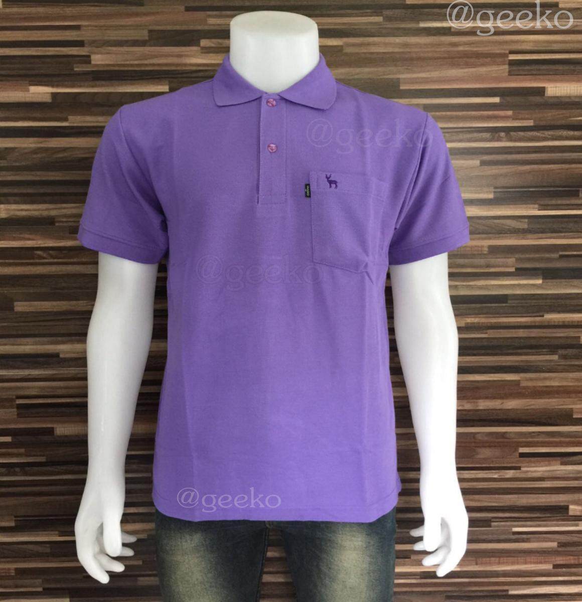 ฤดูร้อนใหม่แขนสั้นเสื้อยืดผู้ชายเกาหลีสีทึบเสื้อยืดผ้าฝ้ายผู้ชายสบายๆยืนปกเสื้อโปโล polo shirt ...