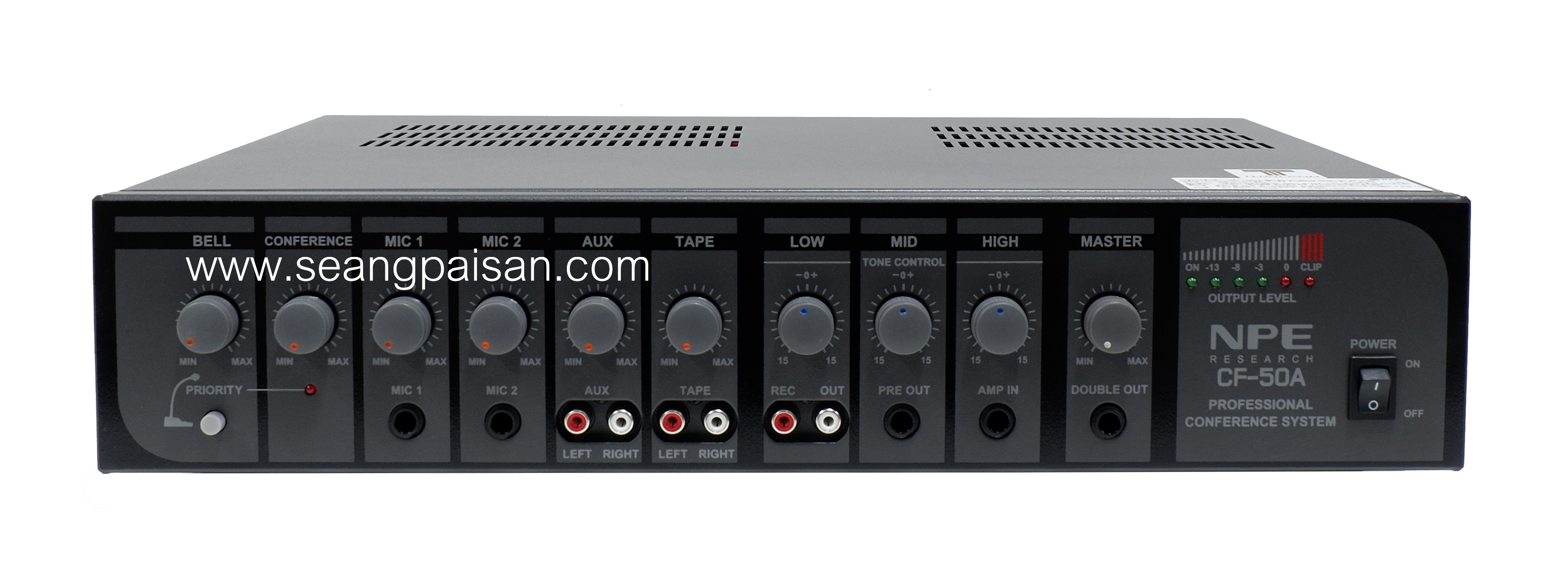 CONFERENCE MICROPHONE เครื่องควบคุมไมค์ประชุม-อนาล๊อก ยี่ห้อ NPE รุ่น CF-50A ของแท้100% พร้อมส่ง ...