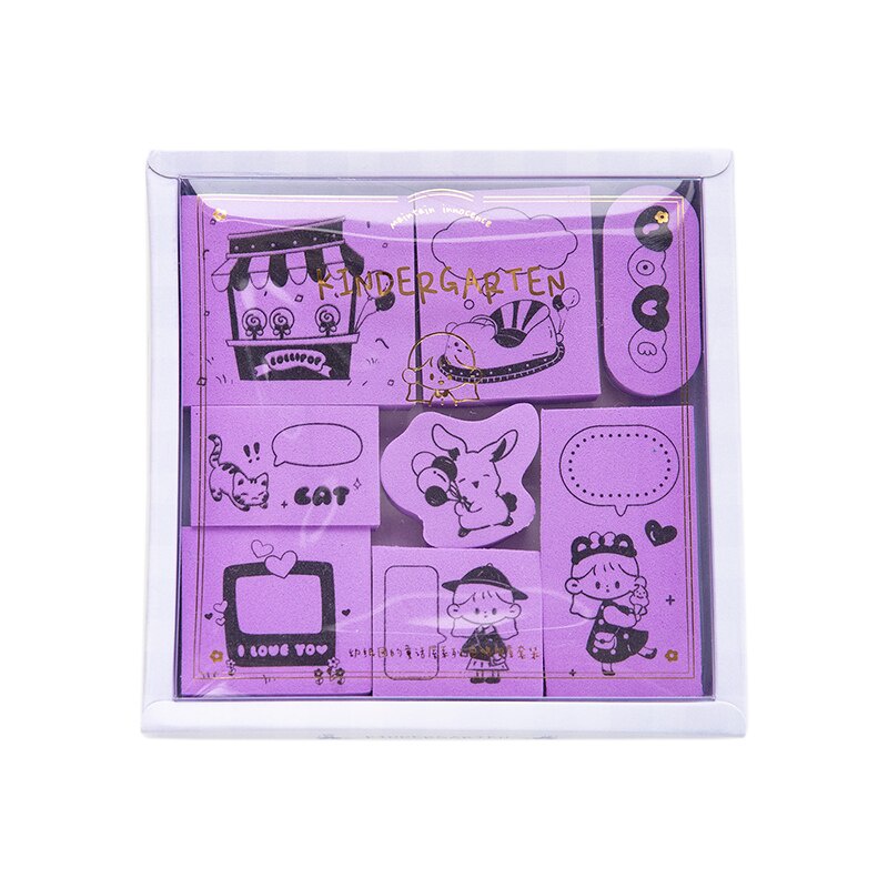 Midoo Kawaii Foam Stamps Decoration Stamps for Scrapbooking Journal ...