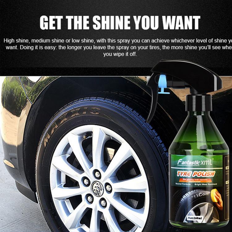 Car Tire Shine Polish Wax Tire Coating Care Car Tyre Shine Polish Wax ...