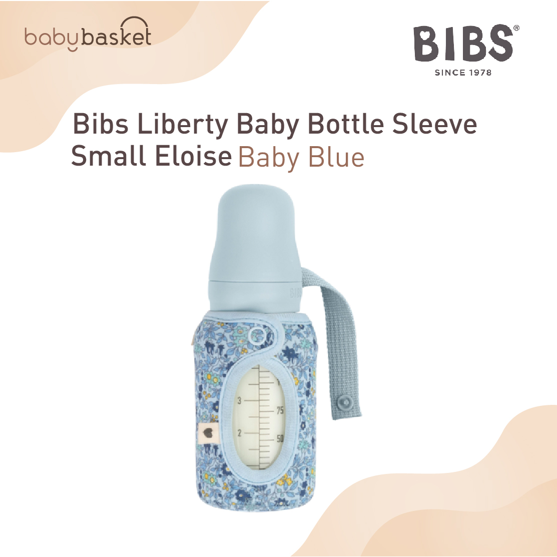 Bibs Liberty Baby Bottle Sleeve Small - Baby Basket Shop - ThaiPick