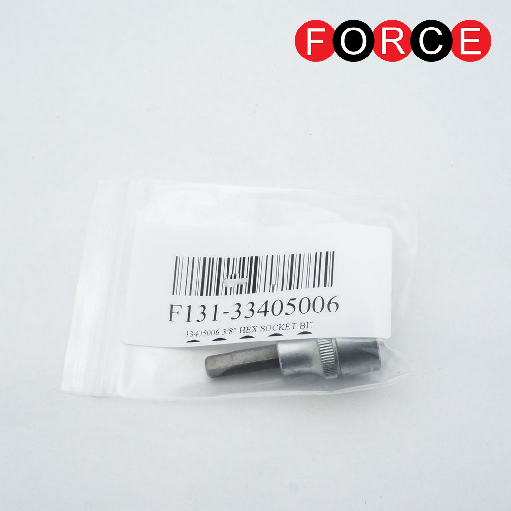 [พร้อมส่ง] 33405006 ลูกบ๊อกซ์เดือย 6PT. 3/8" NO.6 เราขายแต่ของแท้ MADE IN TAIWAN FORCE HANDTOOLS ...