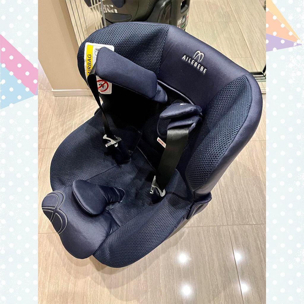 คาร์ซีทมือสอง -- AILEBEBE Kurutto 5i Premium สีเทา (ปี2019) - มัม ทรัสต์ - ThaiPick