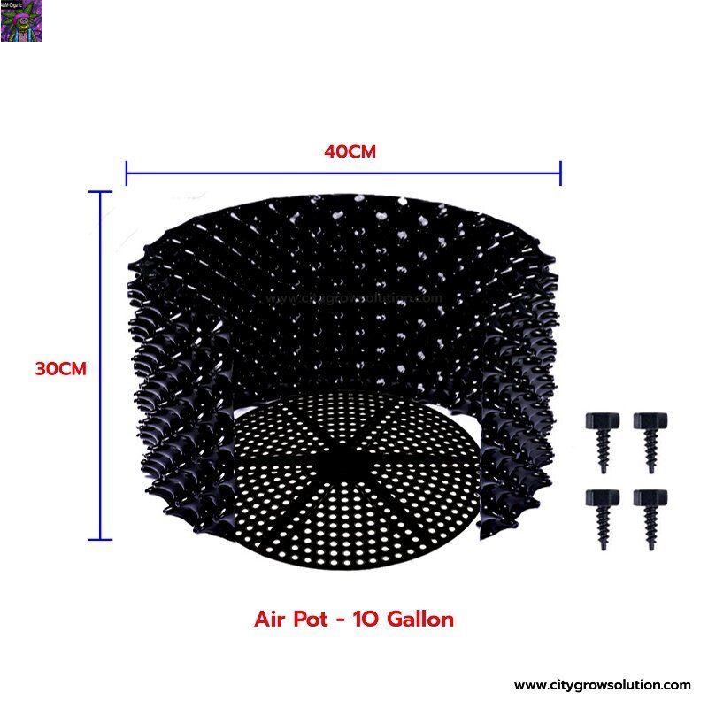 [สินค้าใหม่][HDPE: 5,7,10 Gallon] Air Pot - กระถางเพิ่มรากต้นไม้ กระถาง ...