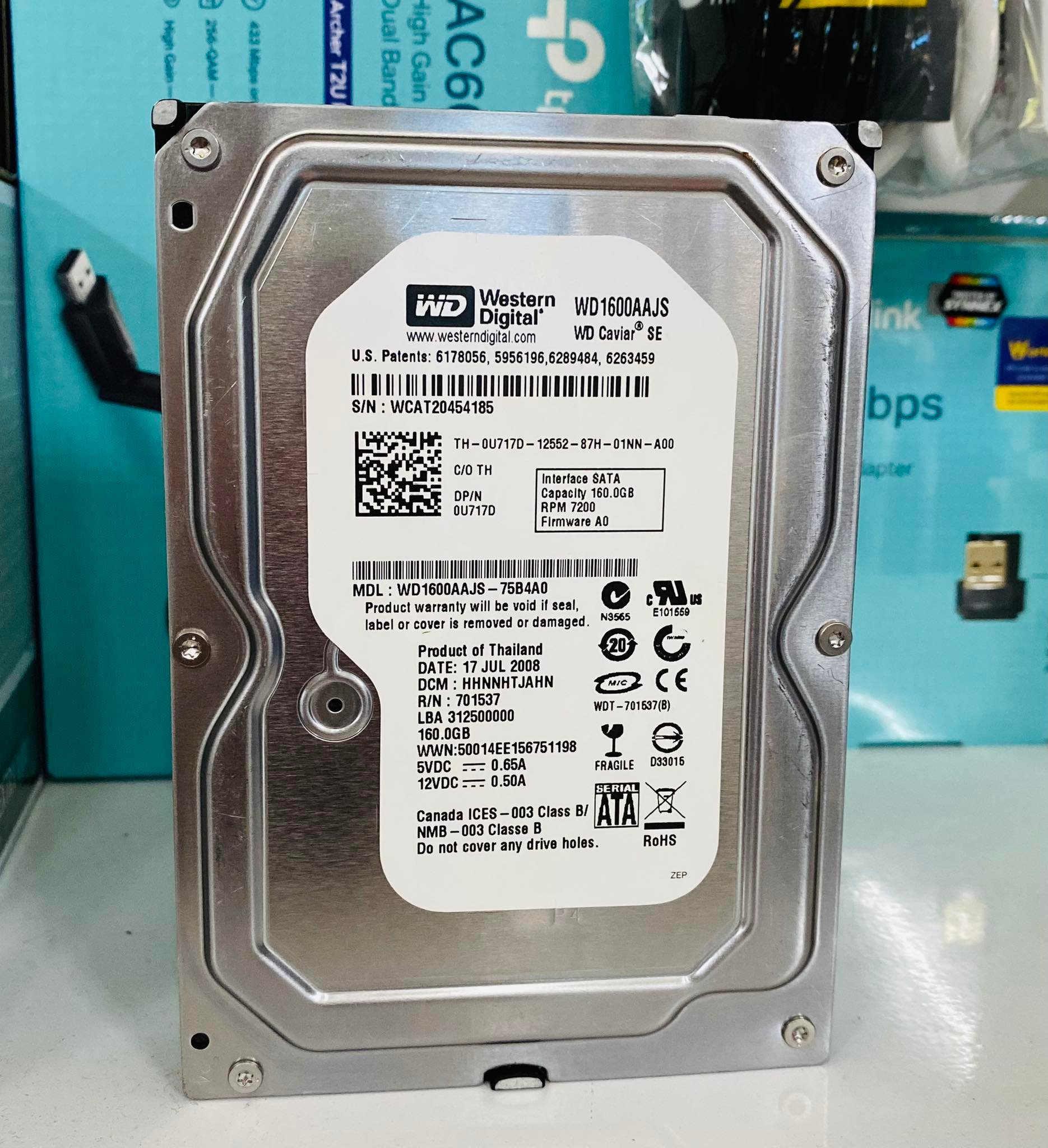 ฮาร์ดดีสก์คอมพิวเตอร์มือ2 ฮาร์ดดีสก์มือ2 haddisk pc 500g 320g 250g 160g 80g คละรุ่นยี่ห้อ สแกน ...