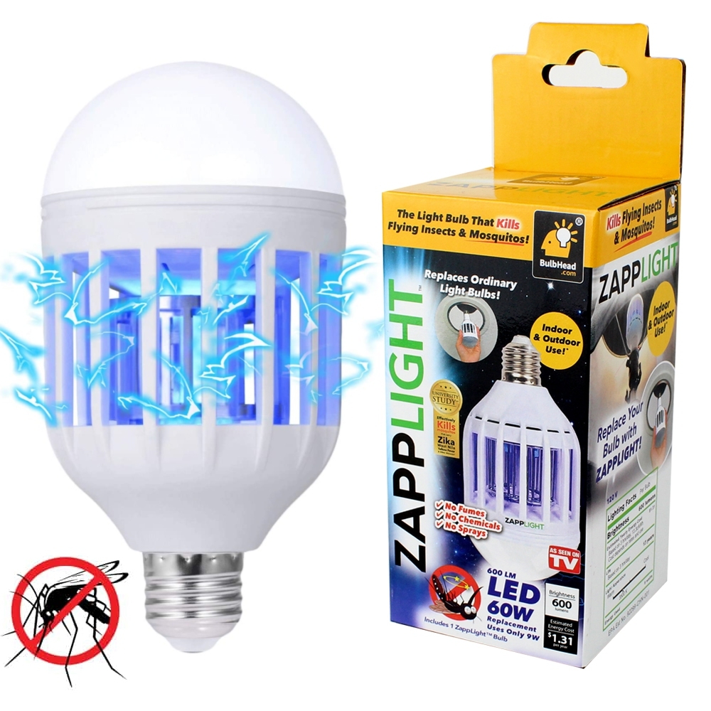 Telecorsa หลอดไฟไล่ยุง หลอดไฟLED รุ่น Zapplight-LED-00A-ji | Lazada.co.th