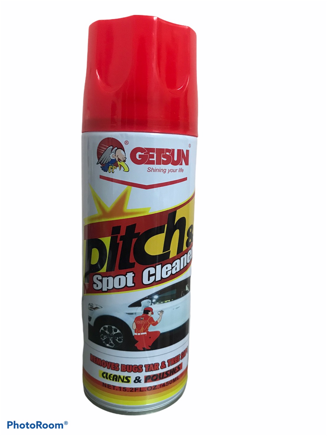 Pitch & Spot Cleaner เก็ทซัน ล้างยางมะตอย ขจัดคราบภายนอกรถ | Lazada.co.th