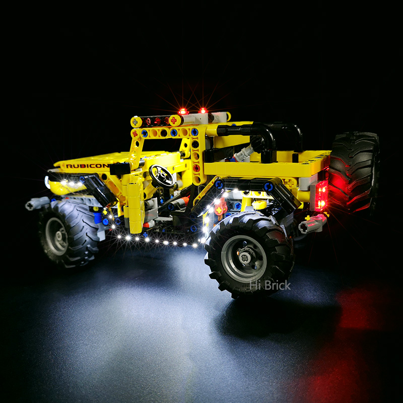 Hibrick Lighting Jeep Wrangler Applicable Lego 42122 Mechanical Group ...