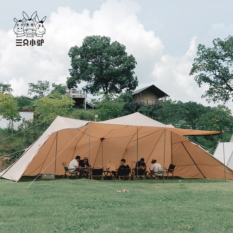 Three little donkeys large a tower canopy tent outdoor large camping ...