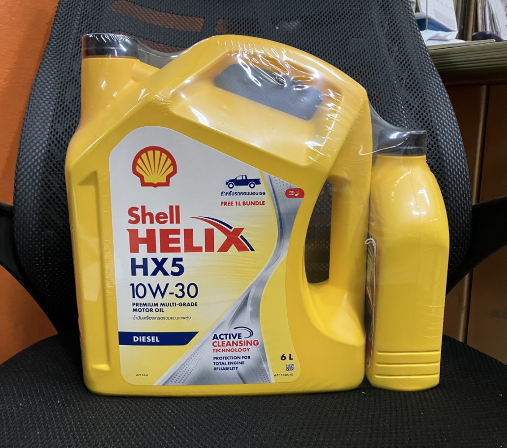 SHELL Helix HX5 ดีเซล 10W-30 API CI-4 ขนาด 7 ลิตร | Lazada.co.th