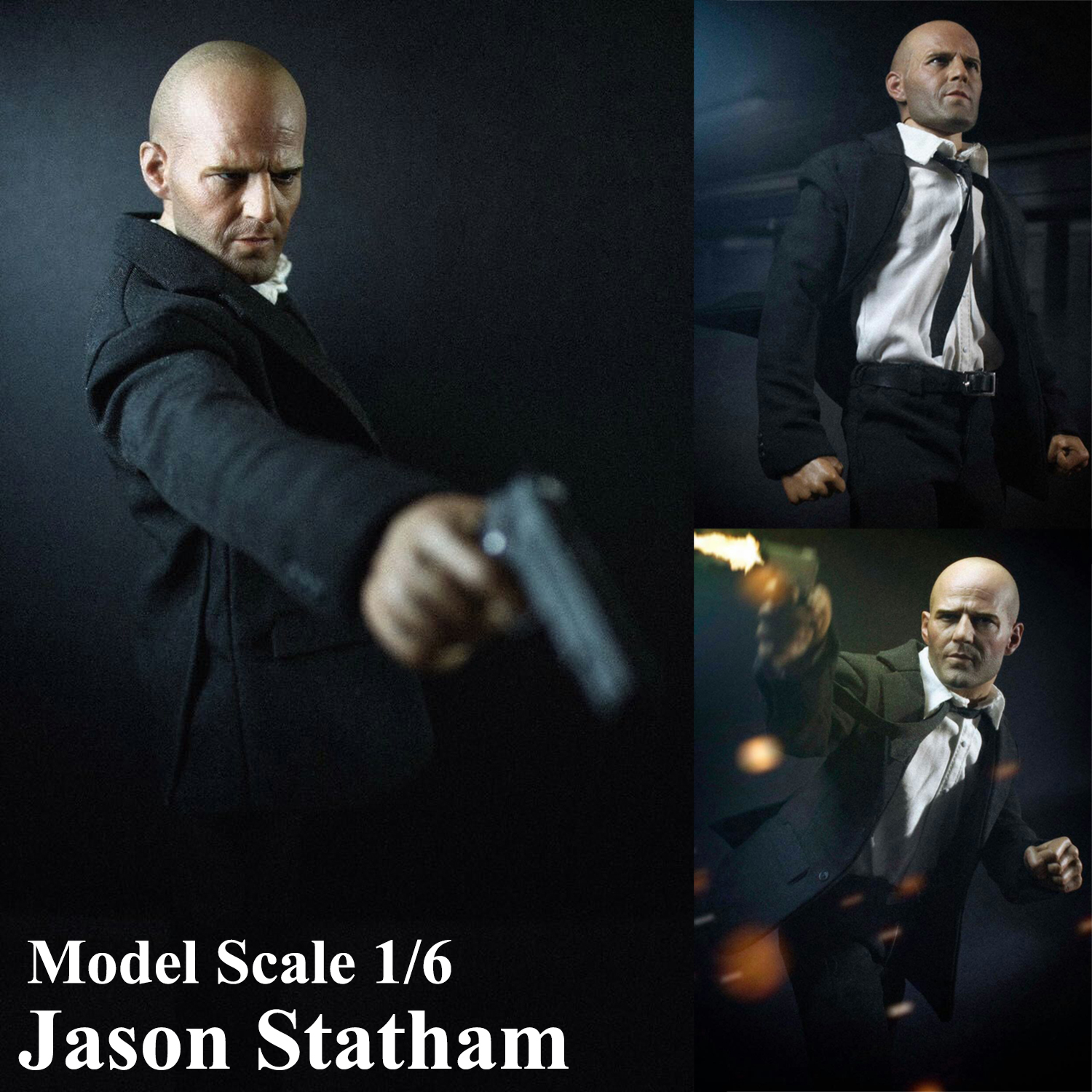 Hollywood COO Original ของแท้ 100% Model โมเดล Jason Statham เจสัน สเต ...