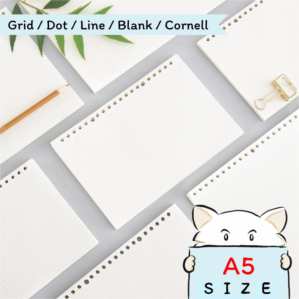 สีขาวสีกระดาษโน้ต Blank Line Grid โพสต์กาวโน้ตบันทึกที่คั่นหนังสือ It ...