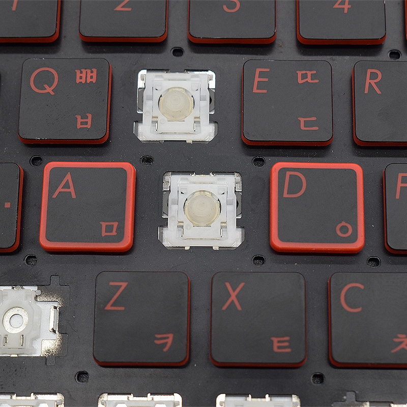 ☄♕ Replacement Keycap Key Cap Rubber Scissor Clip Hinge For ASUS TUF ...