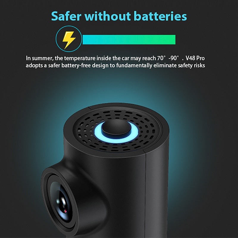 กล้องติดรถยนต์ Dash Cam 2k WDR กล้องรถยนต์ Car Camera อัจฉริยะ เลนส์มุม ...