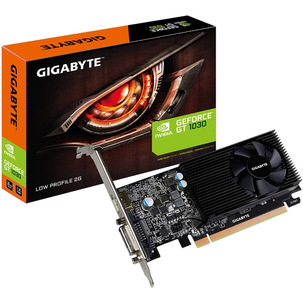 Gigabyte GeForce GT 1030 Low Profile 2G Computer Graphics Card (ใช้ ...