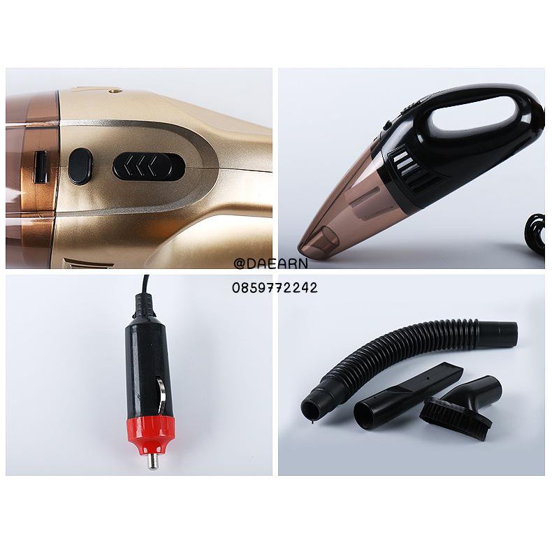 รุ่นนี้ดูดแรงมากA-016เครื่องดูดฝุ่นในรถยนต์ เครื่องดูดฝุ่น 12V แรงดูด ...