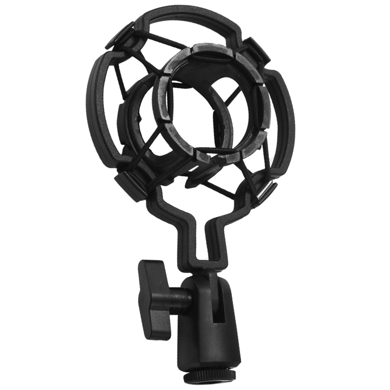 Universal Professional Condenser Microphone Mic Shock Mount Holder Studio Recording Bracket For ...