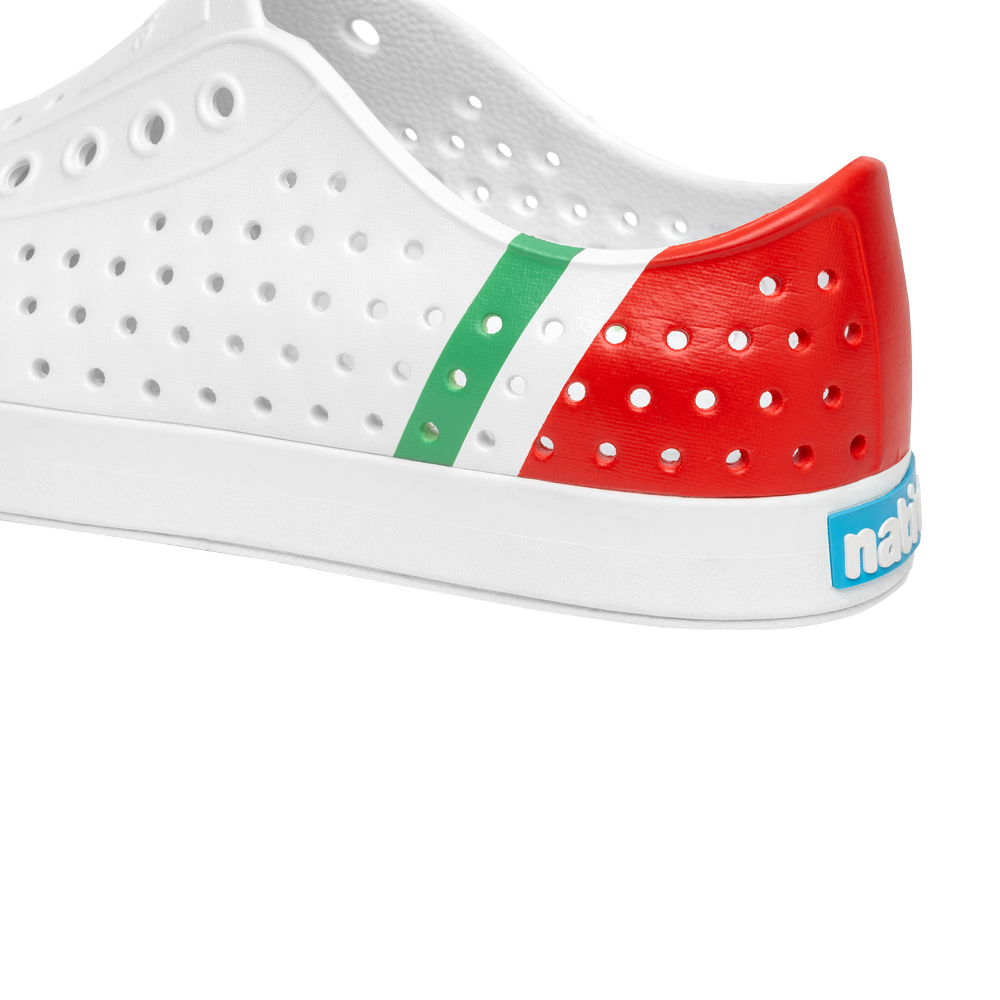 Native รองเท้ากันน้ำผู้ใหญ่ EVA รุ่น Jefferson Block Shell White/ Green ...