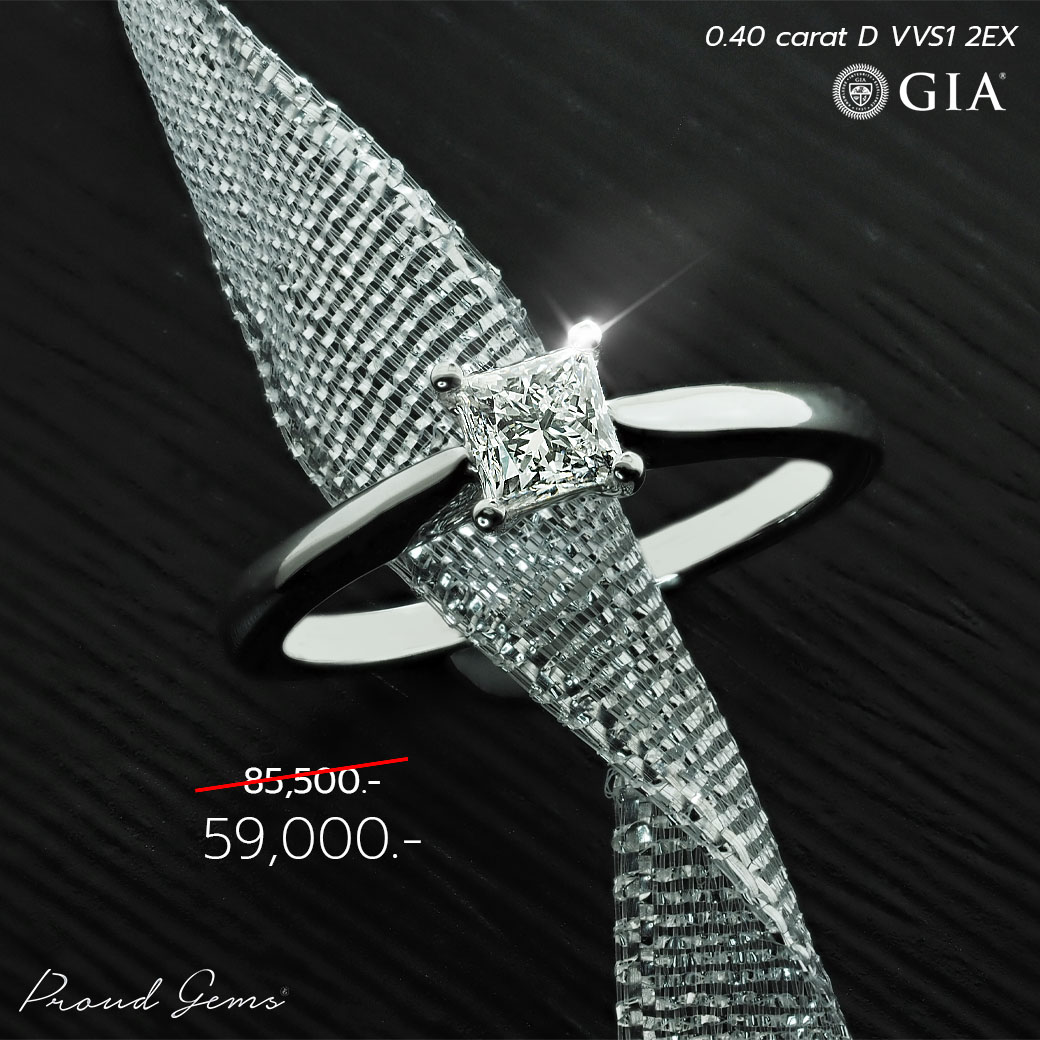 Proud Gems - Everyday Diamond Ring (RD10082) - Proud Gems - ThaiPick