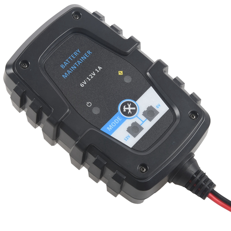 6V 12V 1Amp Trickle Battery Charger Automotive Battery Maintainer Smart ...