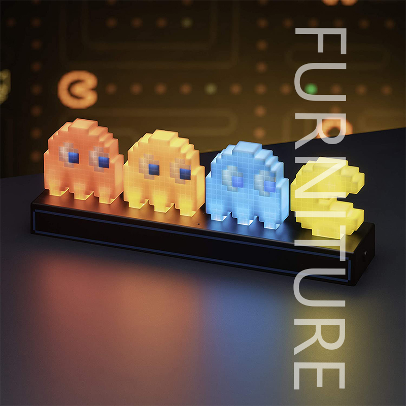 FURNITURESTORE โคมไฟตั้งโต๊ะ โคมไฟข้างเตียง comic Pac Man lamp PAC war ...