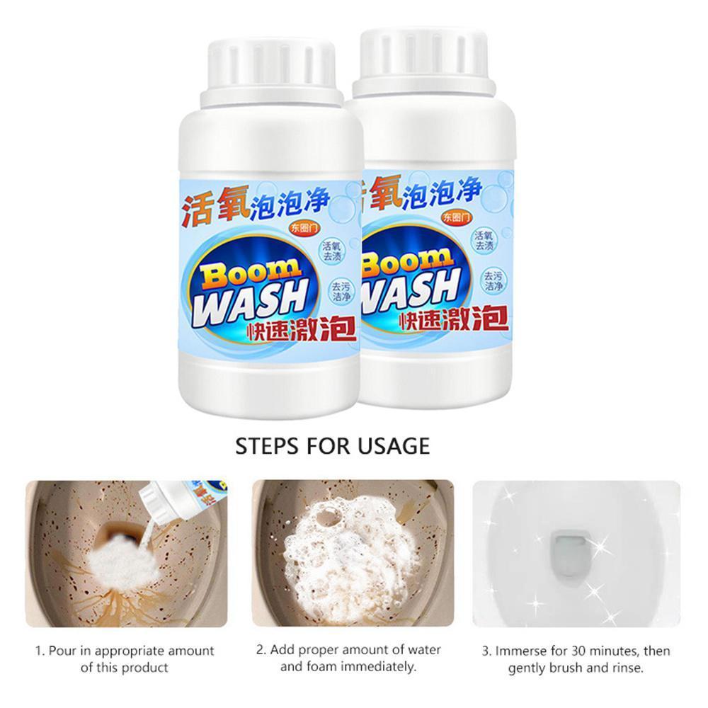 ผงทำความสะอาดอเนกประสงค์ Boom Wash (2 ขวด) พร้อมส่ง - mybeen - ThaiPick