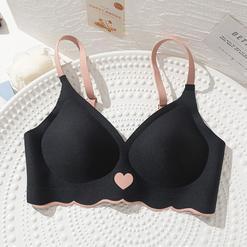 สินค้าพร้อมส่งจากไทย💥Angle Bra 💥(N715) บราไร้โครงแฟชั่นเกาหลี สีทูโทน ...