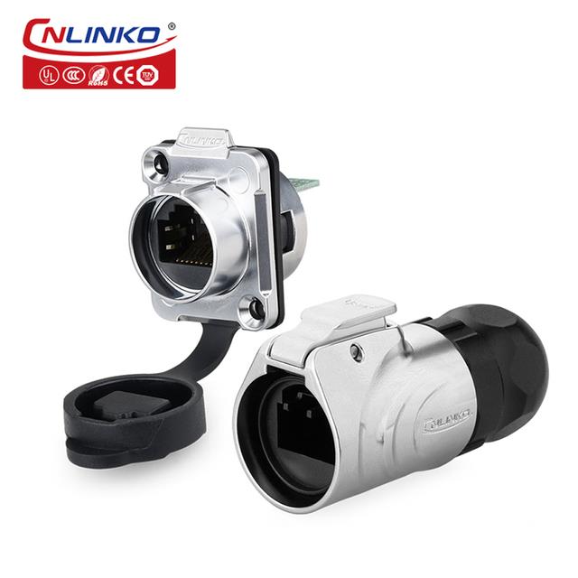 【cw】 Cnlinko RJ45 Panel Mount Ethernet Extender Network LAN Internet ...