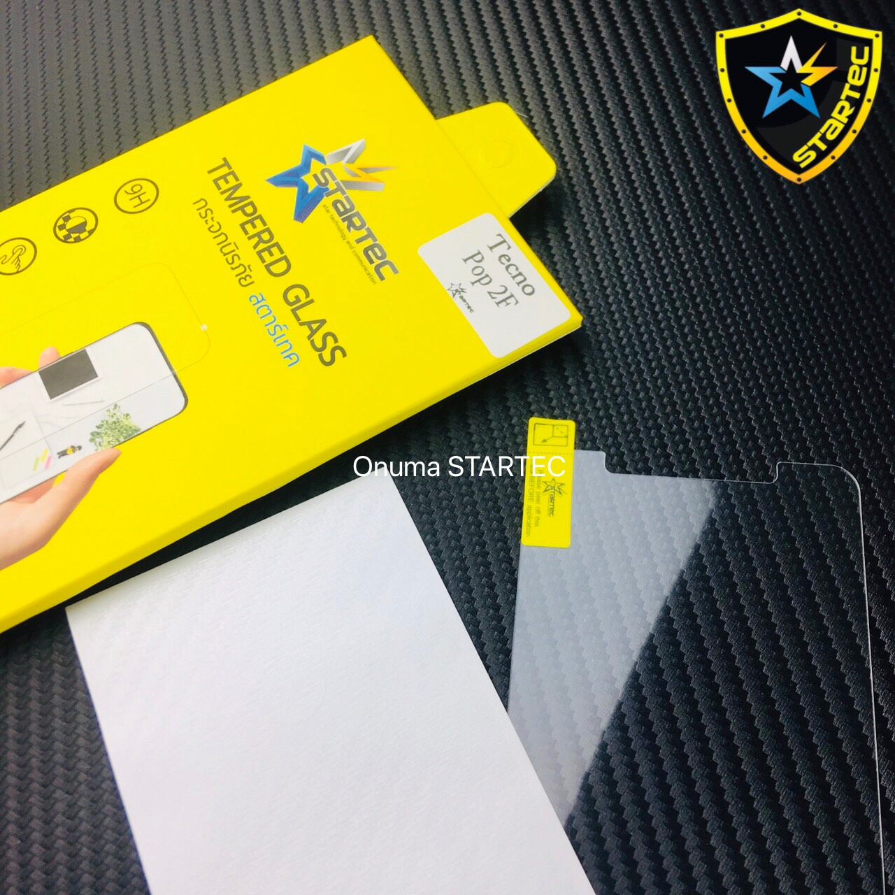 ฟิล์มกระจก STARTEC แบบใส TECNO Pop 2F / Pop 3plus / Poop4 - Super Film ...