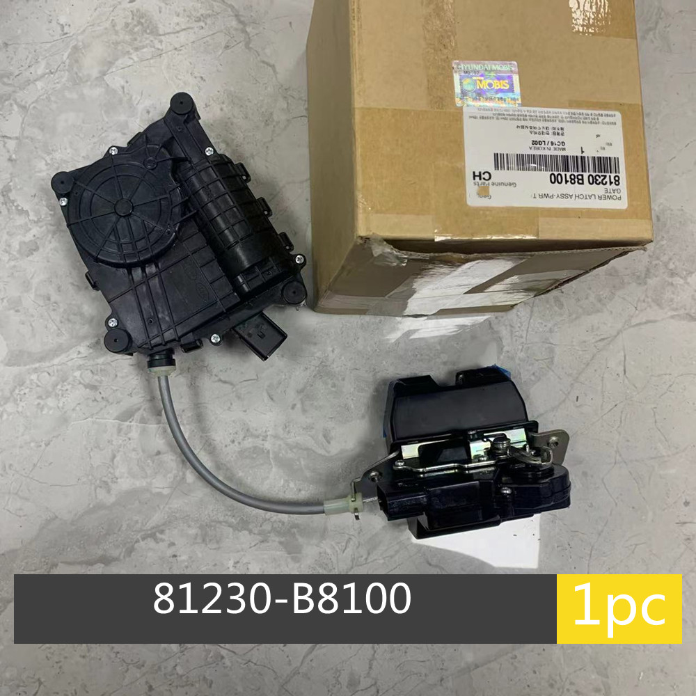 81230B8100ของแท้ด้านหลัง Tail Gate Lock Latch สำหรับ Hyundai Santa Fe ...