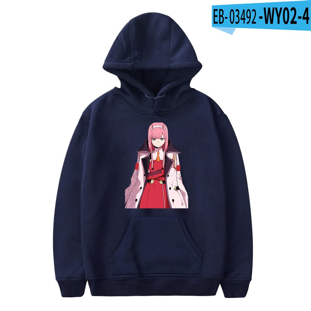 2021 New DARLING In The FRANXX Hoodies Anime Zero Two Hoodie 3D ...