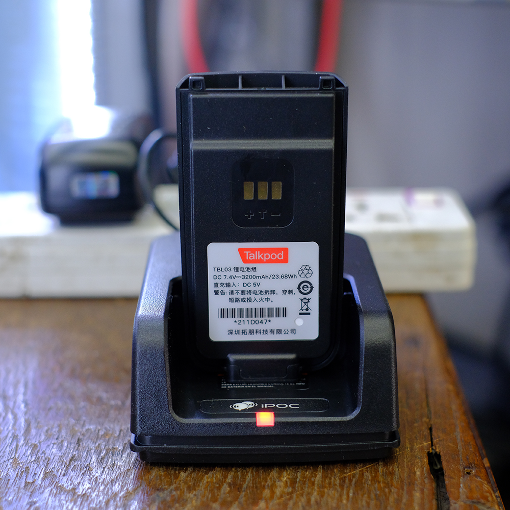 แบตเตอรี่แบบหนา มิลิแอมป์สูง วิทยุสื่อสารของแท้ Talkpod N52 N56 N59 ...