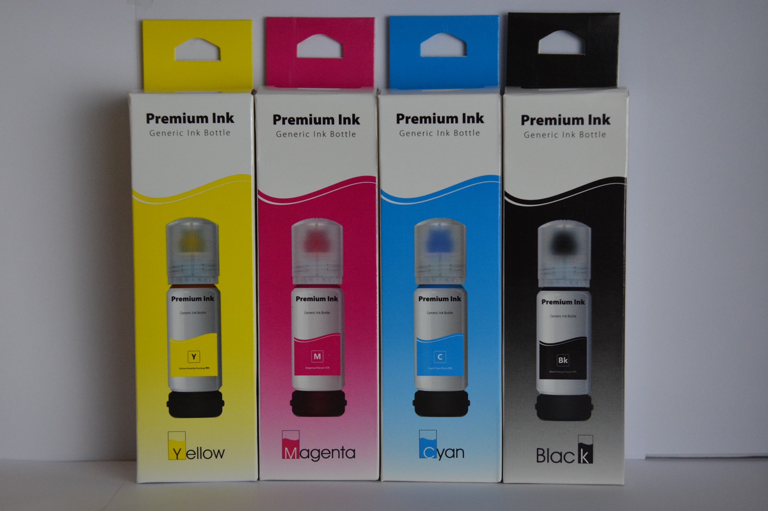 Premium Ink 003 สำหรับ Epson Printer 003 หมึกเติม เกรดพรีเมี่ยม 4 สี 4 ...