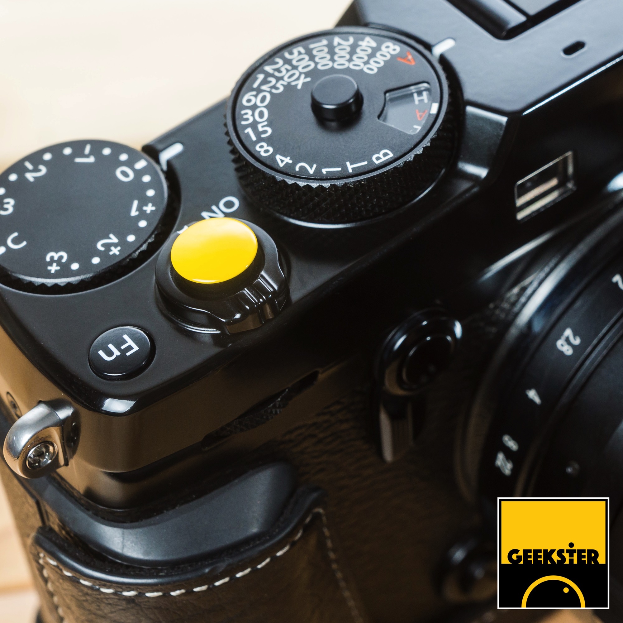 ปุ่ม Brass Soft Release Shutter Button 9mm Cam-in ( ปุ่มชัตเตอร์ ทองเหลือง แท้ 9mm ) ( ปุ่ม ชัต ...