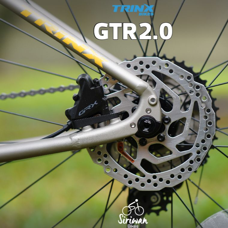 TRINX GTR 2.0 จักรยาน Gravel Bike GRX 11sp เฟรมอลูมิเนียม - Cyclic Bicycle ไซคลิก จักรยาน - ThaiPick