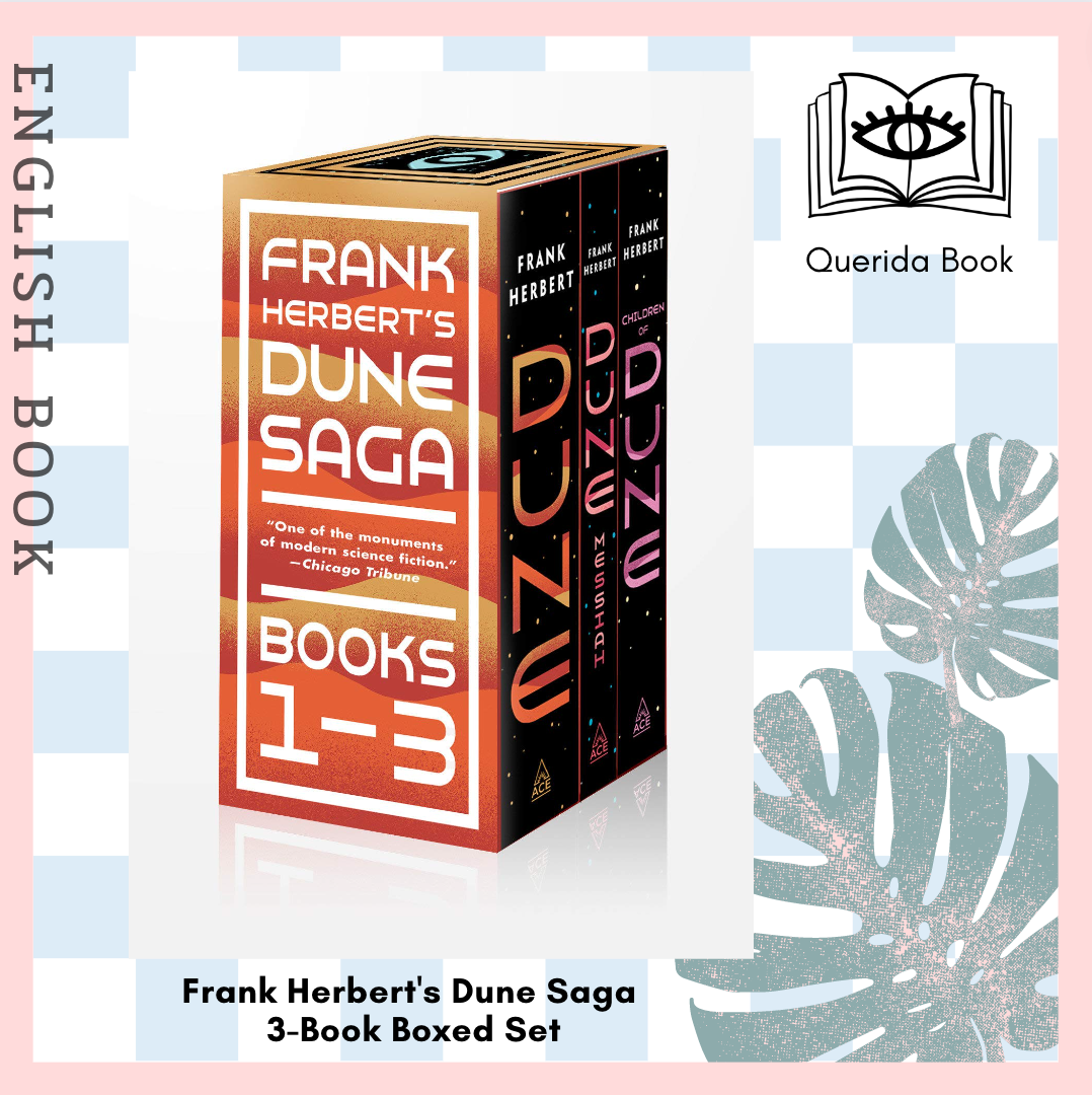 [Querida] หนังสือภาษาอังกฤษ Frank Herbert's Dune Saga 3-Book Boxed Set: Dune, Dune Messiah, and ...