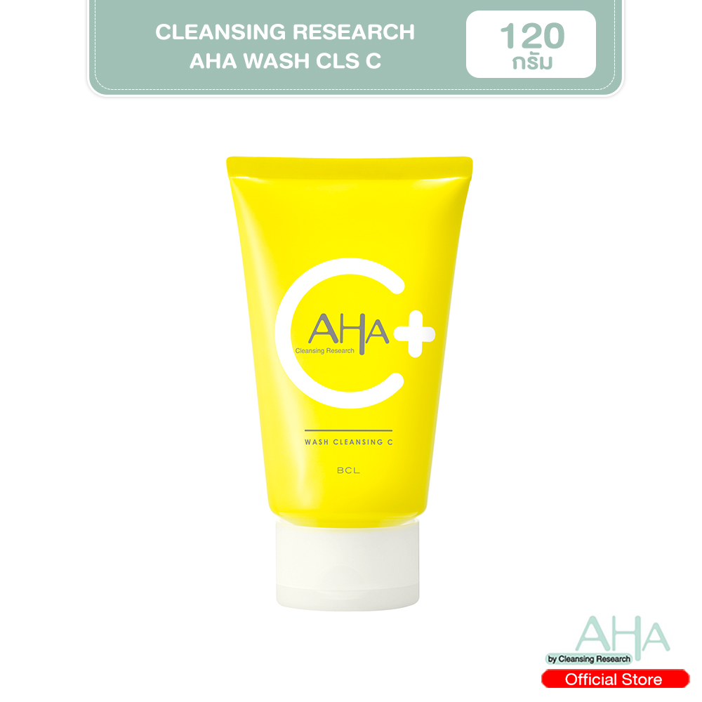 CLEANSING RESEARCH AHA WASH CLS C เคลนซิ่ง รีเสิร์ช เอเอชเอ วอช ซี 120G ...