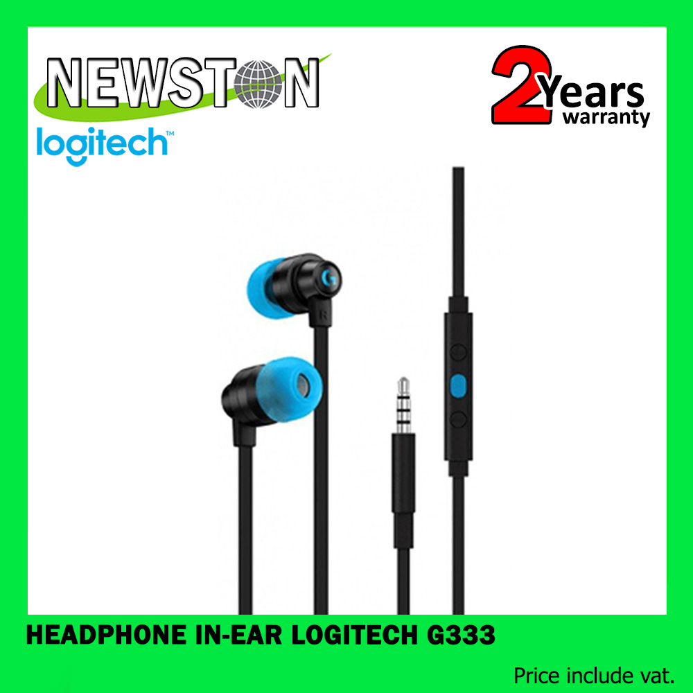 [ราคาโปรวันนี้] HEADPHONE หูฟัง In-ear LOGITECH G333 ประกัน 2ปี ...