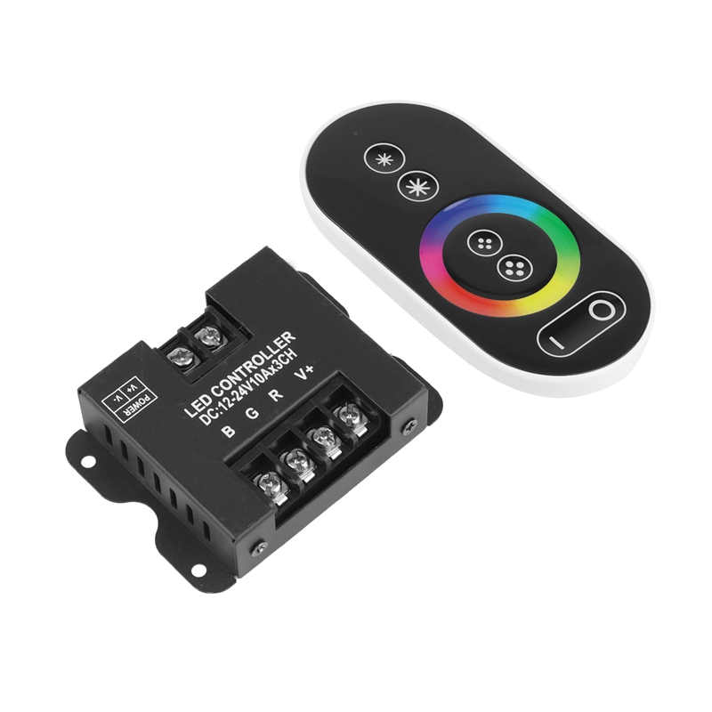 30A Contact RGB RF Remote Control DC 12V 24V 3Channelx10A 360W/720W ...