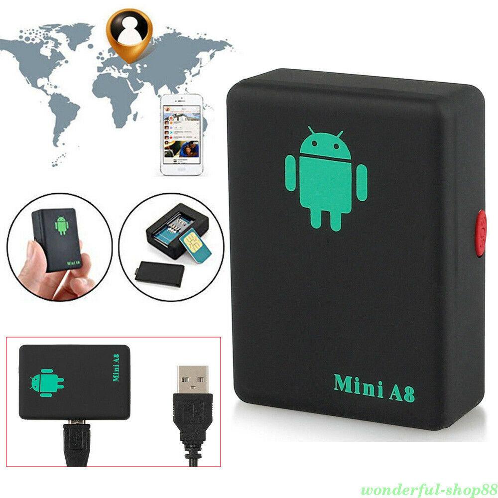 Mini A8 GPS Tracker Locator Car Kid Global Tracking Device Anti-theft ...