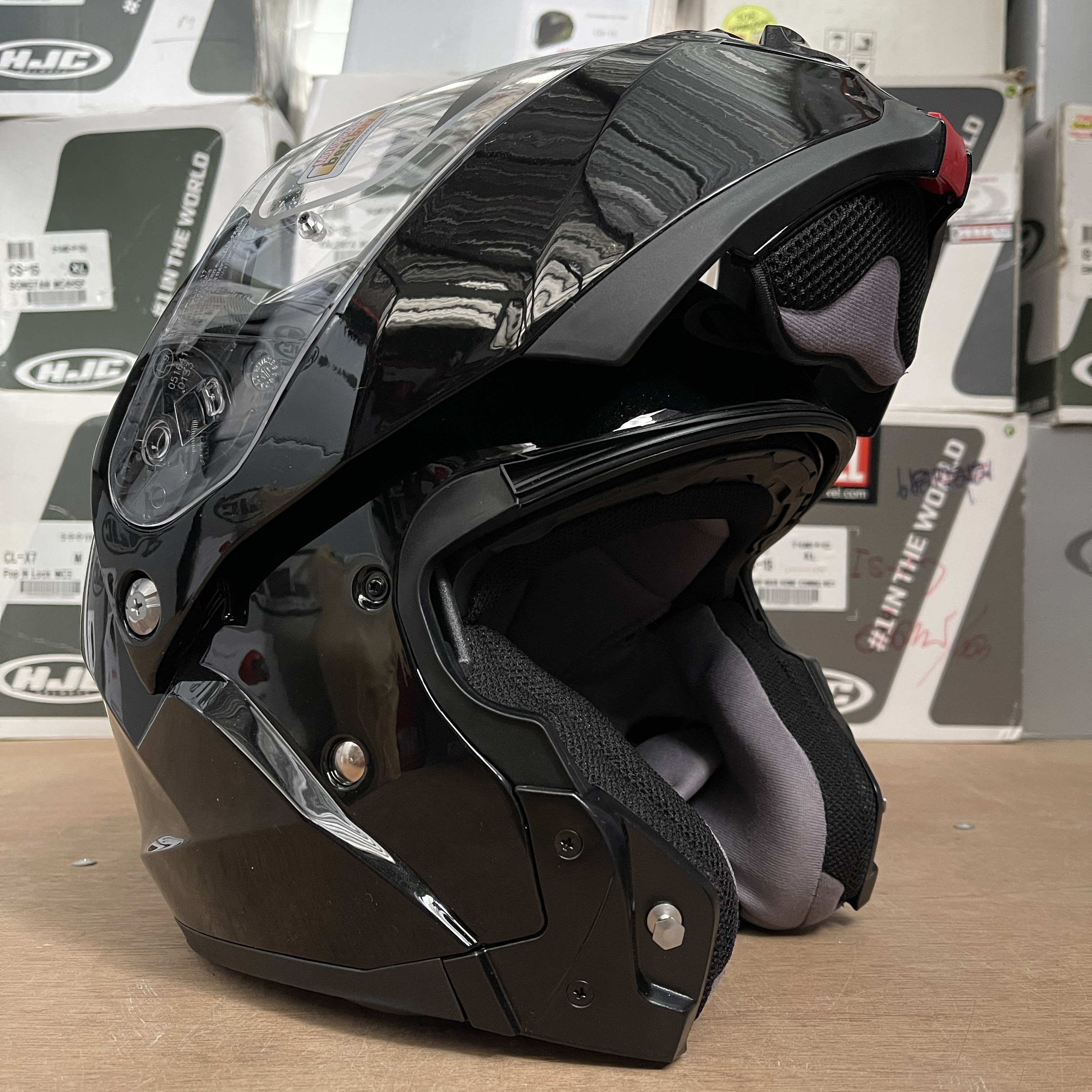 HJC IS-MAX II METAL BLACK [ ยกคาง ] [ แว่น 2 ชั้น ] [ นวมถอดซักได้ ...