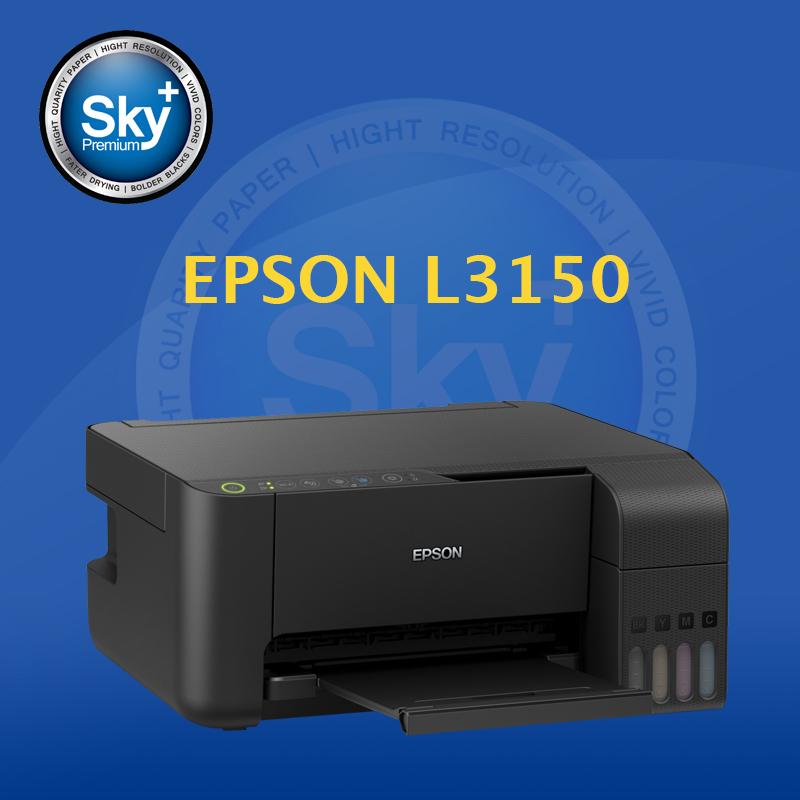 Epson printer inkjet EcoTank L3150 เอปสัน print scan copy wifi ประกัน 2 ...