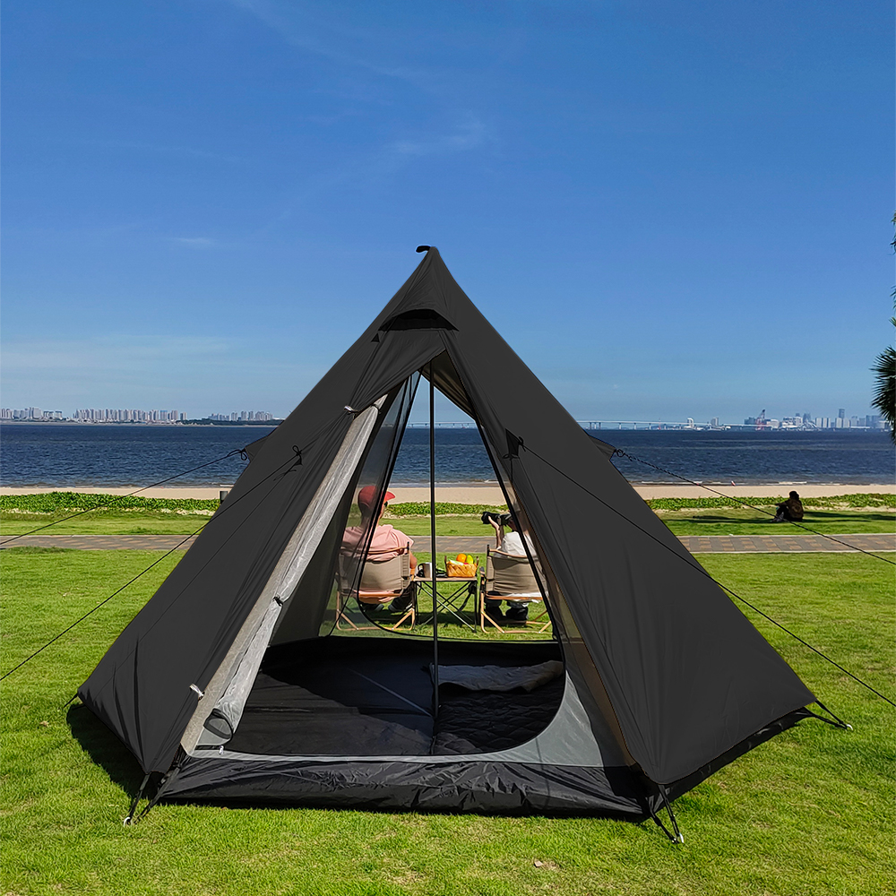 [Top Lander] COD เต็นท์ปิรามิดน้ำหนักเบา 4 คนตั้งแคมป์กลางแจ้งทั้ง ...