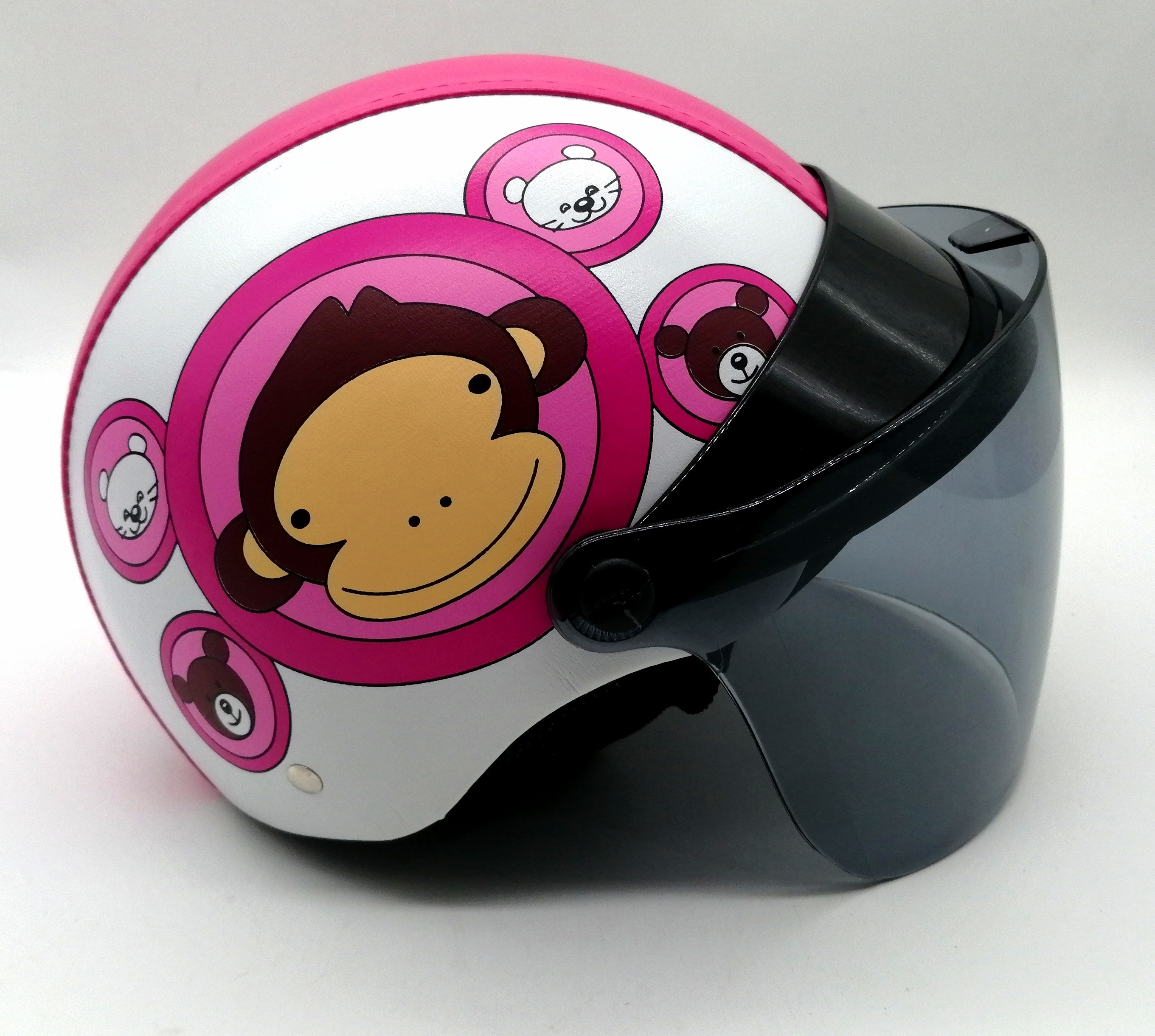 หมวกกันน็อคเด็ก ลายลิง รุ่นเฉพาะเด็ก (Monkey helmet for kids) - San ...