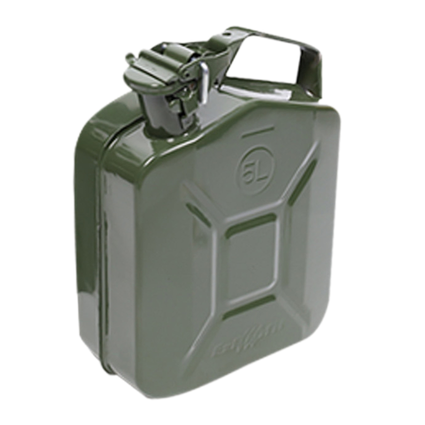 5l Car Metal Jerry Can Thicken Auto Fuel Tank Petrol Cans Barrels Can ...